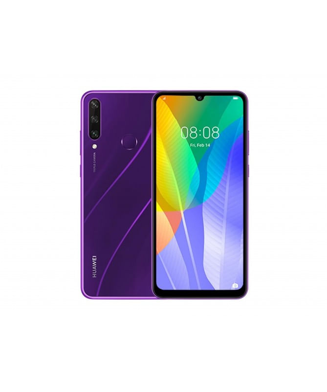 Huawei Y6P 2020, 64gb, dual sim MORADO – Novicompu Mayoristas