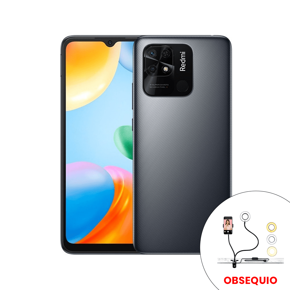 Celular Xiaomi Redmi 10c 3gb+64gb GRIS – Novicompu Mayoristas